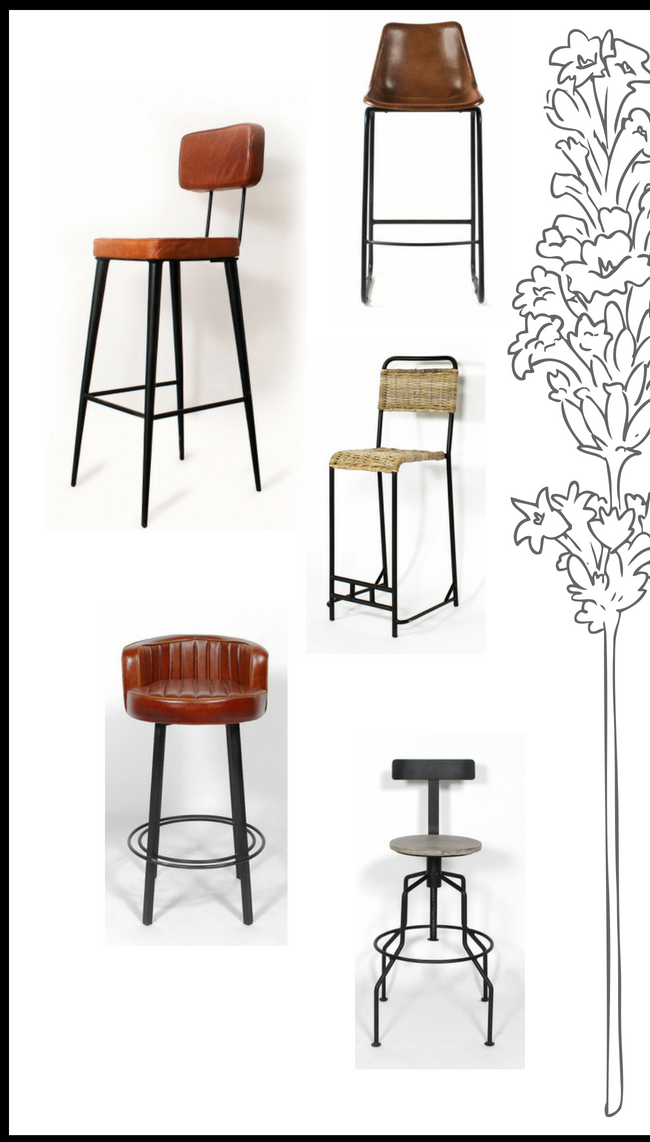 4 styles de tabouret de bar en métal ! - Le blog déco de Made in Meubles